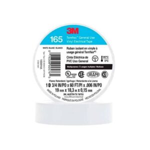 CINTA AISLANTE VINILICA 165 3M BLANCO - EDEMG Venta de Cables Electricos